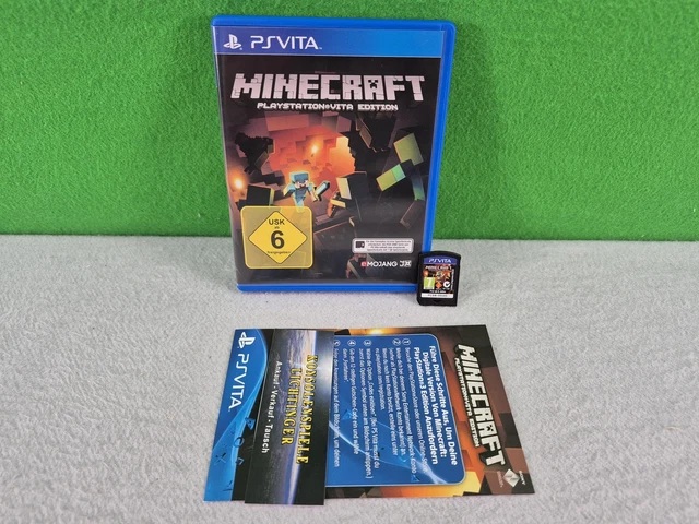 MINECRAFT PLAYSTATION VITA Edition PSVITA / Sony Playstation PS Vita ...