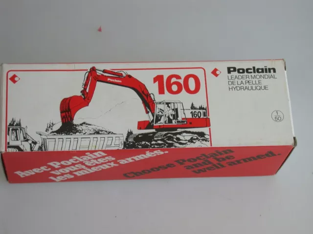 POCLAIN RAUPENBAGGER 160 Conrad 1:50 No. 2897 EUR 65,76 - PicClick DE