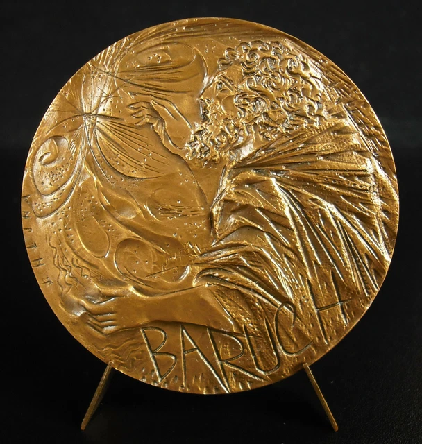 MEDAGLIA BARUCH BEN Neria San Jérémie. Jerome Israelita Tribu Judas ...