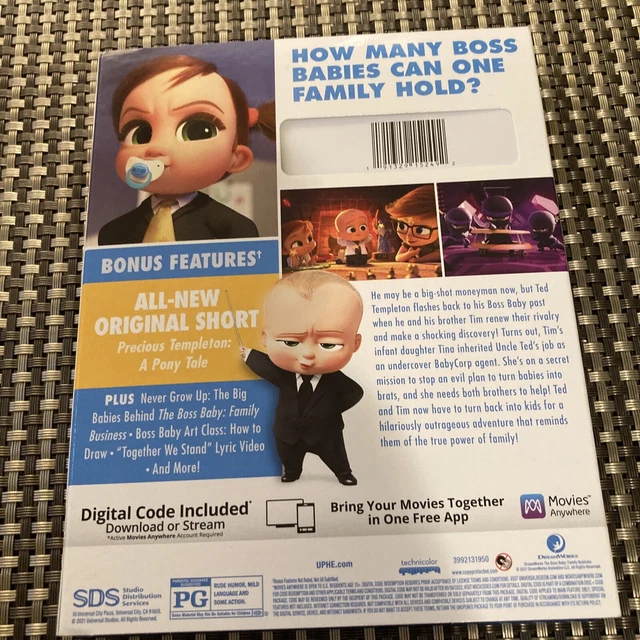 TOM &JERRY THE Movie /Boss Baby Family Business (Blu-Ray W/ SLIPCOVERS ...