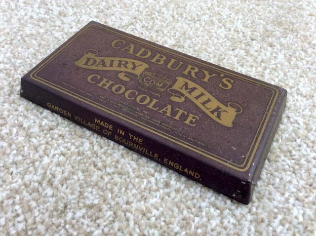CADBURY’S DAIRY MILK Chocolate Bar SHOP WINDOW DISPLAY ~ METAL ...