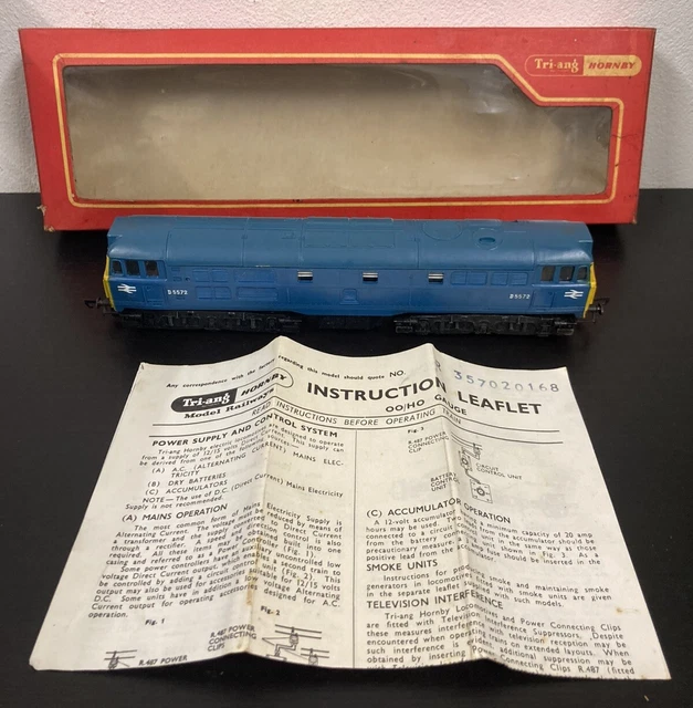 VINTAGE HORNBY TRIANG R.357 B AIA-AIA DIESEL ELECTRIC LOCO ...