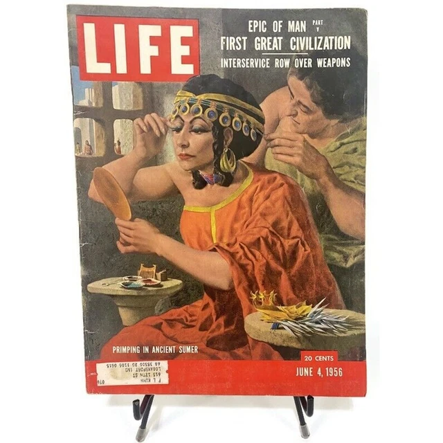 LIFE MAGAZINE JUNE 4 1956 The Epic of Man Part Five First Great ...