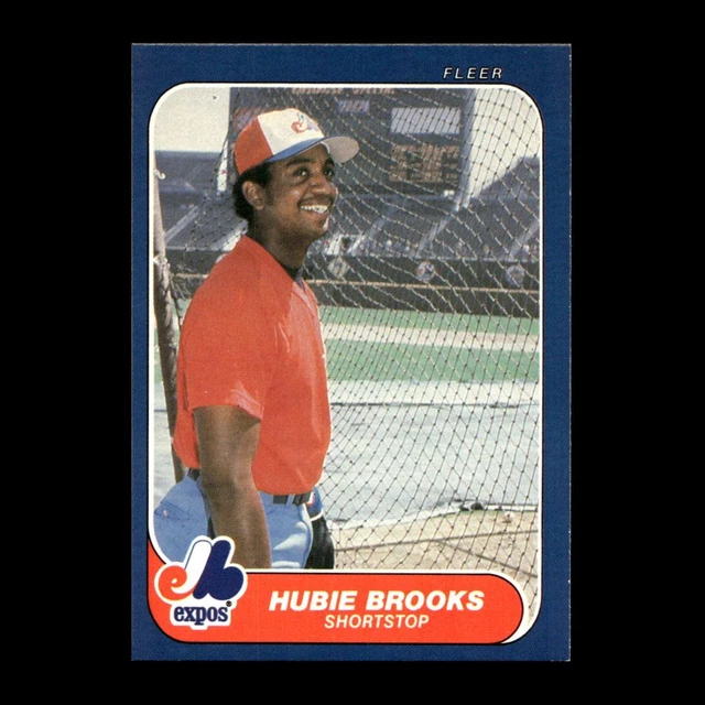 HUBIE BROOKS 1986 Fleer Montréal Expos #244 R318F 44 EUR 1,96 - PicClick FR