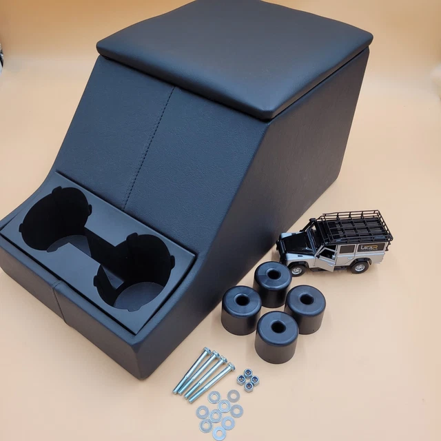 LAND ROVER DEFENDER Standard Cubby Box Black Vinyl Exmoor Trim STC7634 ...