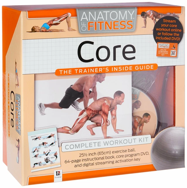 Anatomy Of Fitness Core The Trainers Inside Guide Complete Workout Kit