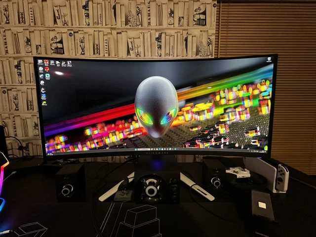 ALIENWARE ULTRAWIDE AW3423DW 34-inch 3440x1440 OLED Gaming Monitor ...