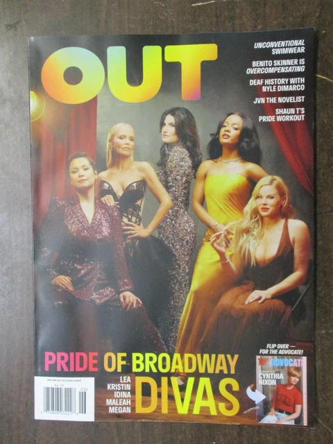 OUT THE ADVOCATE Magazine May June 2025 Lea Kristin Cynthia Cox ...