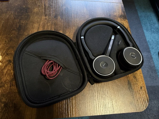JABRA EVOLVE 75 Wireless MS Teams Headset with Dongle and Case - Faulty ...