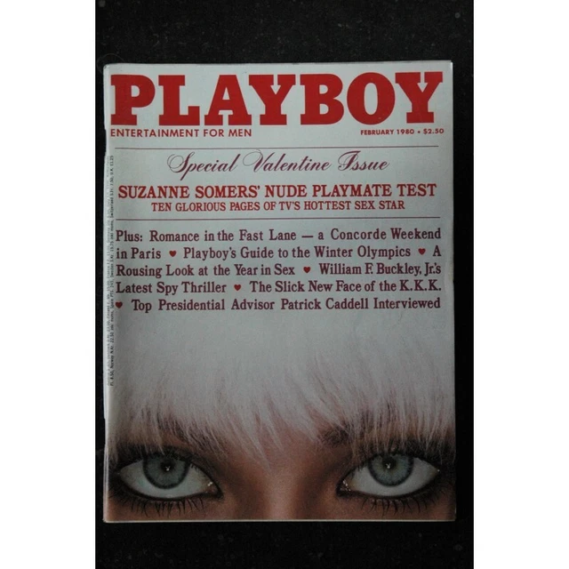 PLAYBOY US 1980 02 SUZANNE SOMERS' PLAYMATE TEST Sandy Cagle Candace ...