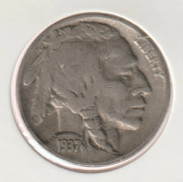 RARE OLD 1937 US Coin Collection Native American Indian Head Buffalo ...