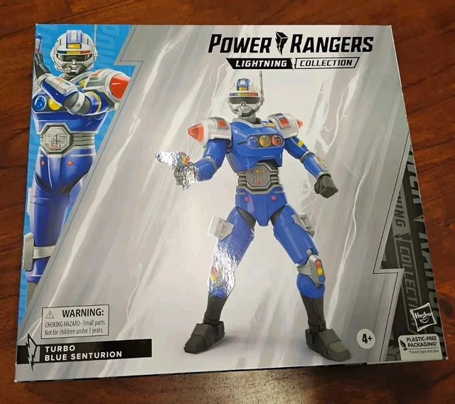 POWER RANGERS LIGHTNING Collection - Turbo Blue Senturion Action Figure ...