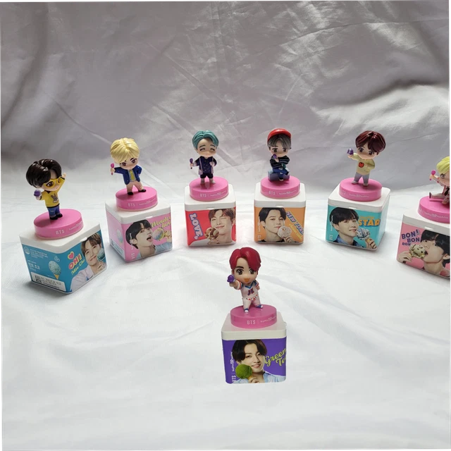 BTS BASKIN ROBBINS Official Block Pack ver1 Figurines Set Tinytan Vide Pas de Glace EUR 32,24 ...