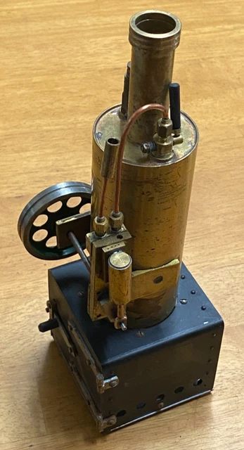 VINTAGE LIVE STEAM Vertical Model Steam Engine with Boiler £50.00 ...