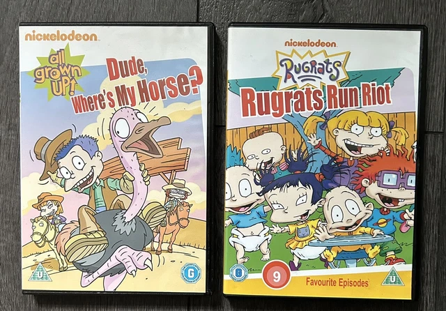 RUGRATS RUN RIOT / All Grown Up Where’s My Horse 2 DVD Bundle EUR 11,57 ...