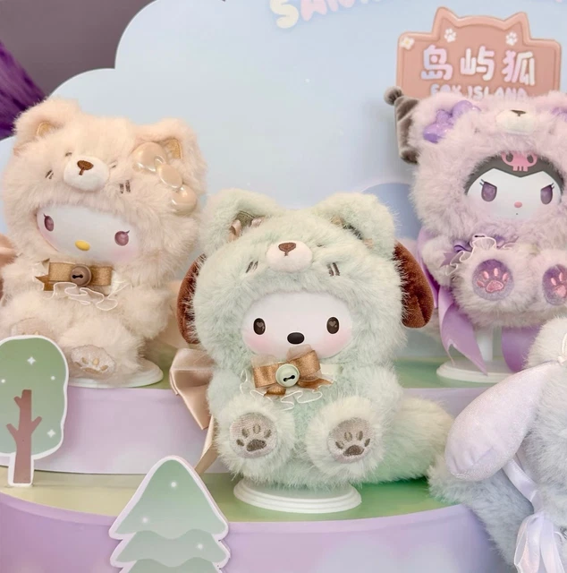 MINISO SANRIO CHARACTERS Fox Island Series Plush Blind Box Confirmed ...