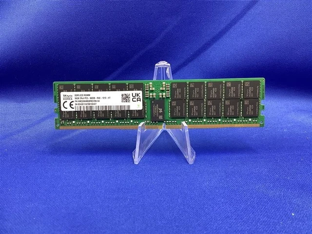 HMCGM4MGBRB245N HYNIX 96GB (1X96Gb) 2Rx4 Pc5-5600B Ec8 Rdimm Memory ...