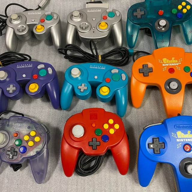 NINTENDO CONTROLLER FOR Gamecube N64 wii Choose and pick retro game ...
