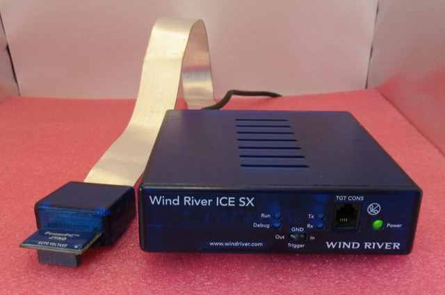 WIND RIVER ICE SX PCT-00261-102 PowerPC Probe Jtag Auto Voltage ...
