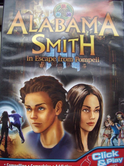 ALABAMA SMITH---ESCAPE FROM Pompeii---Hidden Object--Pc Cd--Free Post £ ...