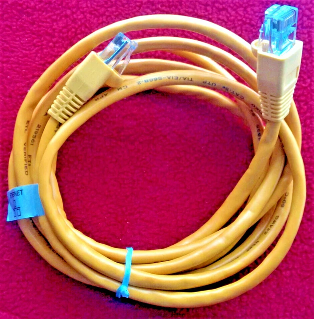 ETHERNETKABEL AWM 2835 24AWG E237114 CSA 219561 CAT5e 2X RJ45 2 Meter ...