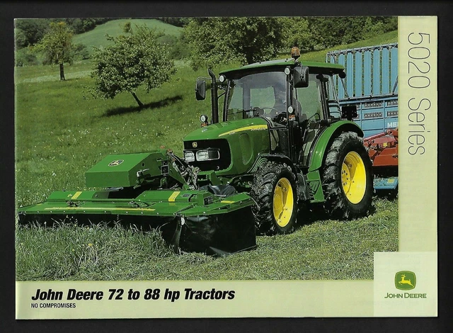 JOHN DEERE 5020 Series Tractors 24 Page Brochure 9-03 $27.50 - PicClick AU