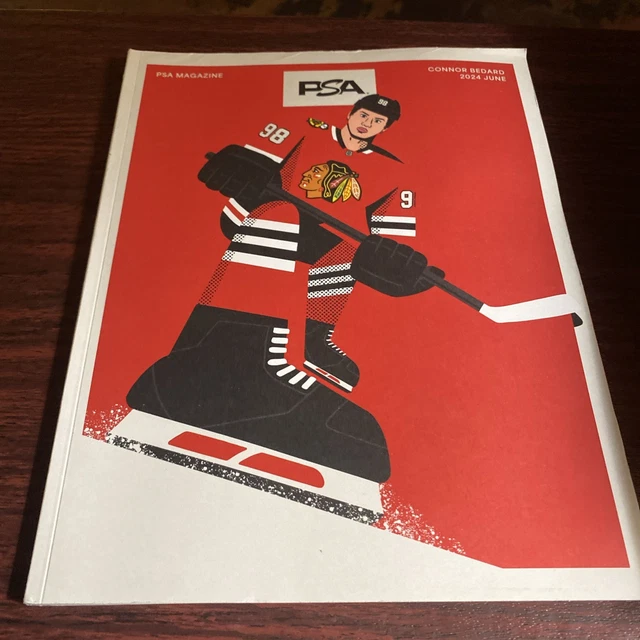 PSA MAGAZINE - June 2024 - Connor Bedard - Chicago Blackhawks $11.12 ...
