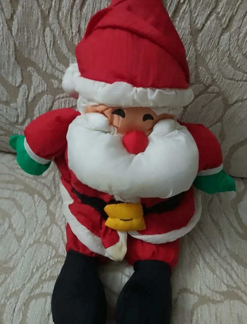RARE HALLMARK CARDS - Santa Claus - Puffalump Style Soft Plush Toy ...