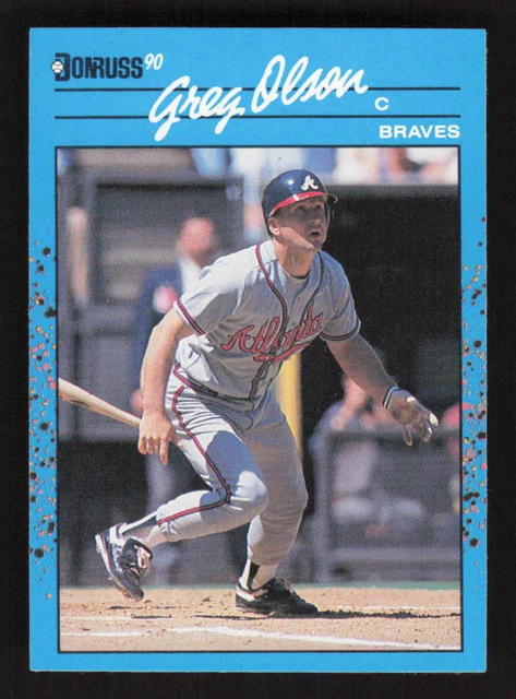1990 DONRUSS BEST of the NL #25 Greg Olson Atlanta Braves EUR 1,12 - PicClick FR
