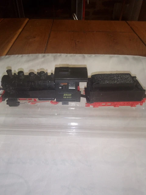 PIKO ? OU LIMA ? LOCOMOTIVE VAPEUR 020 SNCF 98 002 ET TENDER 3 ESSIEUX ...