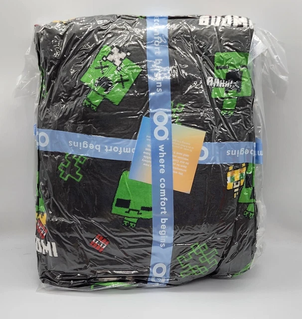 BRAND NEW GENUINE OODIE - Minecraft Creeper Dark Grey (Adult OOD Size ...