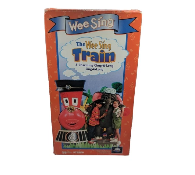 THE WEE SING Train Charming Chug-A-Long Sing-A-Long VHS 1995 Children ...