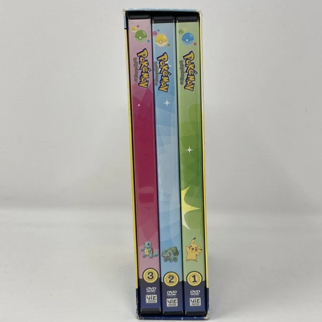 POKEMON INDIGO LEAGUE Season 1 DVD 3 Disc Box Set Episodes 1-26 (S6) $36.09 - PicClick CA