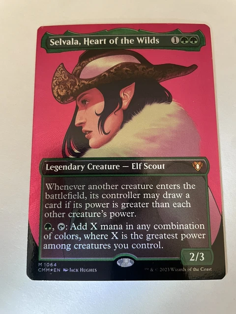 SELVALA, HEART OF the Wilds (Borderless) - Feuille presque comme neuf ...