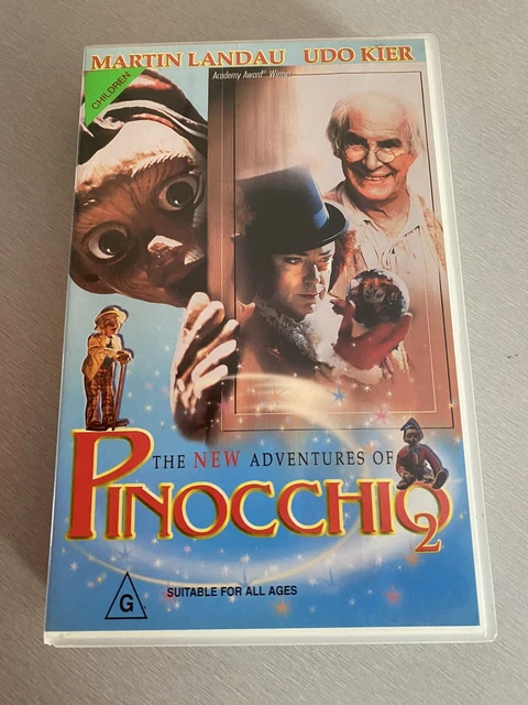 THE NEW ADVENTURES Of Pinocchio 2 VHS Big Box Ex Rental Children Video ...