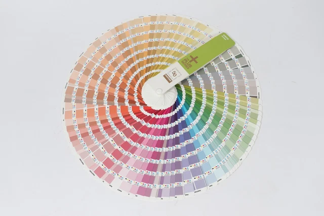 PANTONE THE PLUS Series Formula Color Guide CMYK Coated Book - USED ...
