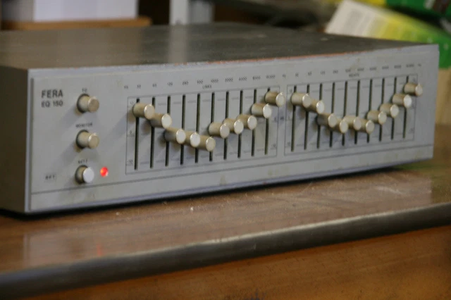 FERA EQ 150 HIFI, seltener EQUALIZER, DDR, nicht RFT sondern in PGH ...