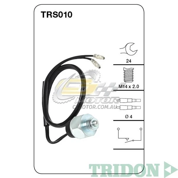 TRIDON REVERSE LIGHT SWITCH FOR Mazda Eunos Roadster 01/89-01/95 1.6L ...