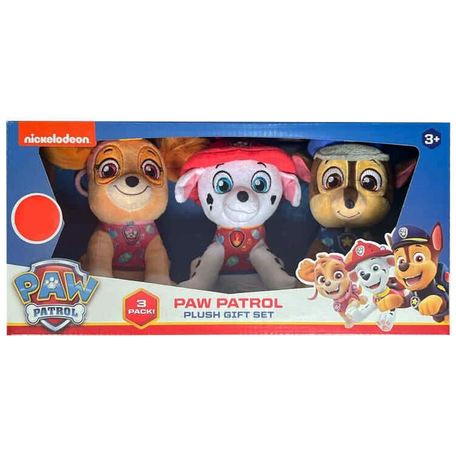 PAW PATROL SOFT Plush Toy Gift Set 3pk £18.89 - PicClick UK