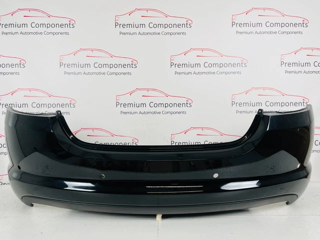 JAGUAR XF X250 Rear Bumper Skin Genuine Black With Diffuser 2008 – 2011 ...