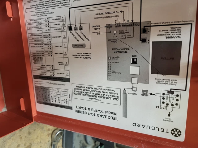 TELGUARD TG-7FS LTE-V Commercial Fire Alarm Communicator £330.83 ...