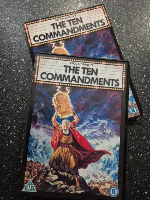 CECILE B DEMILLE'S THE TEN COMMANDMENTS [1956] (2-disc, DVD, 2017) £2.06 - PicClick UK