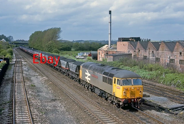 ORIGINAL 35MM COLOUR slide Diesel loco Class 56 no.56075 +rights for ...