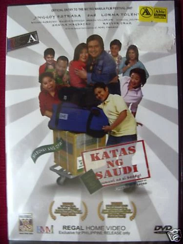 TAGALOG/FILIPINO MOVIE:KATAS NG SAUDI DVD $24.99 - PicClick AU