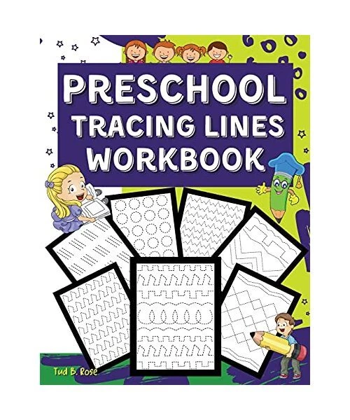 PRESCHOOL TRACING LINES Workbook: Amazing Beginner Lines Workbook for ...