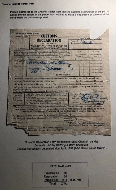 England Declaration Form FOR SALE! - PicClick UK