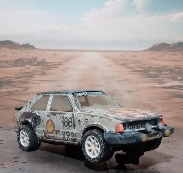 SCALEXTRIC FORD ESCORT XR3i Tarmac Terror Mad Max Style Slot Car £18.54 ...