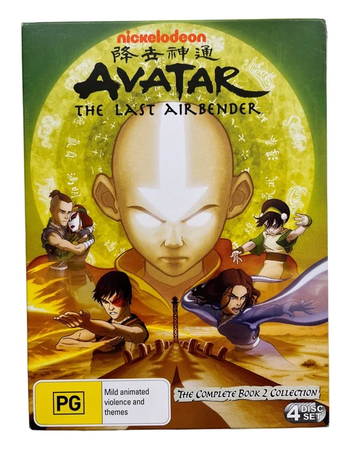 NICKELODEON AVATAR THE Last AirBender - The Complete Book 2 Collection ...