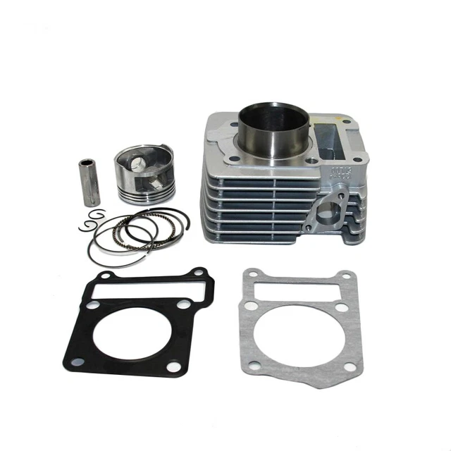 FOR YBR125 BIG Bore Kit to 150cc Engine Barrel Cylinder and Piston Kit ...