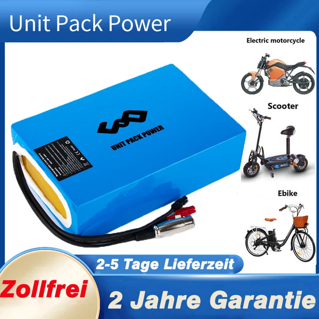36V 48V 52V 60V 72V 20AH Ebike Akku Lithium Pedelec Batterie für 0 ...